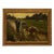 19th Century Impressionist Oil on Canvas Painting Bucolic Figural ...