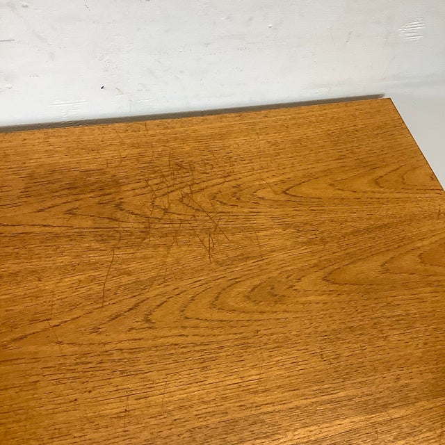 Scandinavian Modern Teak Executive Desk by Jesper | Chairish