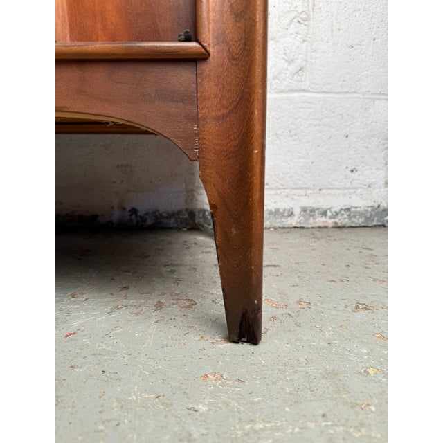 Walnut Perspecta China Cabinet by Kent-Coffey | Chairish