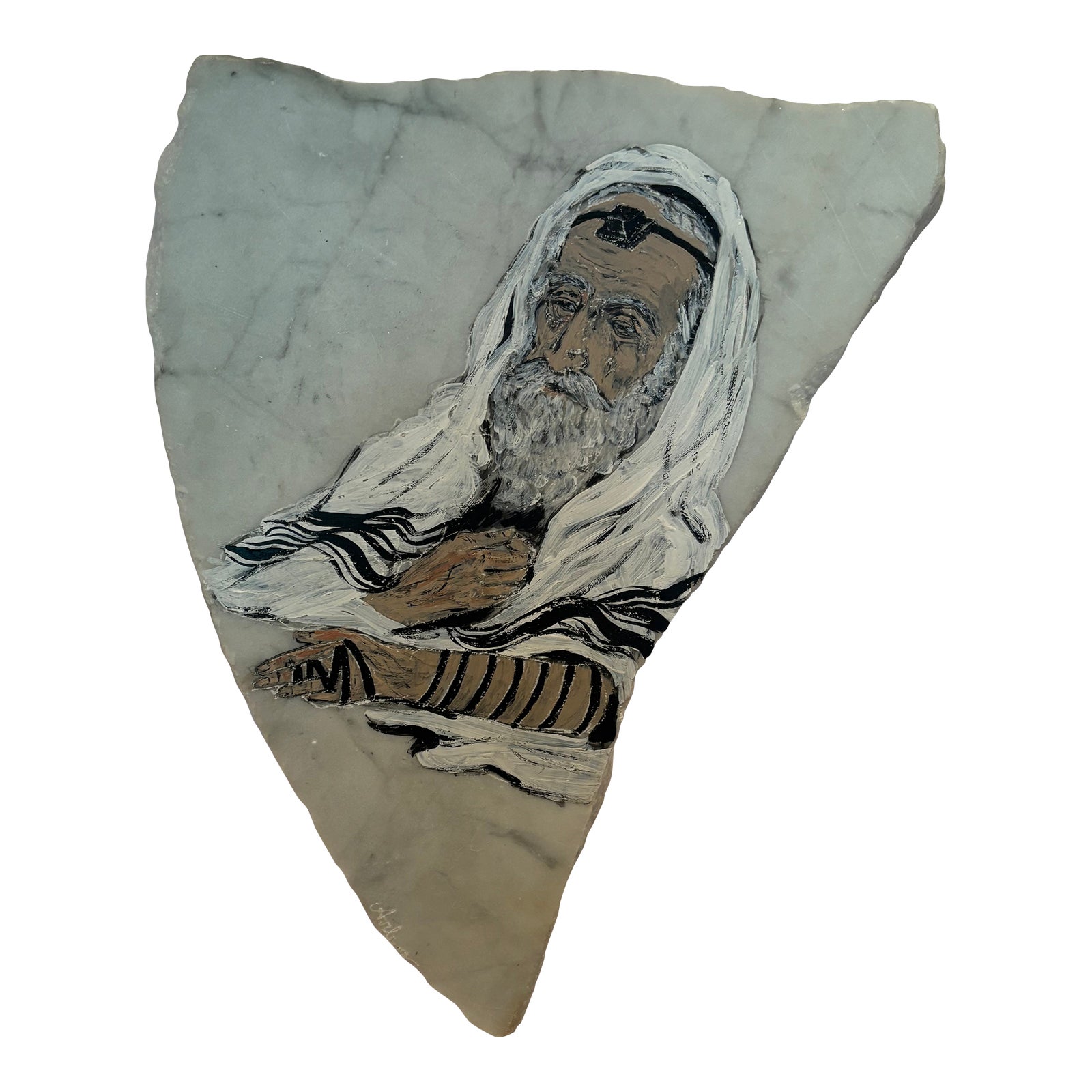 1960s Jewish Original Painting Unique | Chairish
