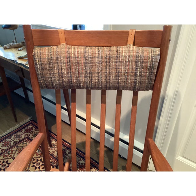 1980s Large Hans J Wegner Rocker for Tarm Stole Og Mobelfabrik-Made in ...