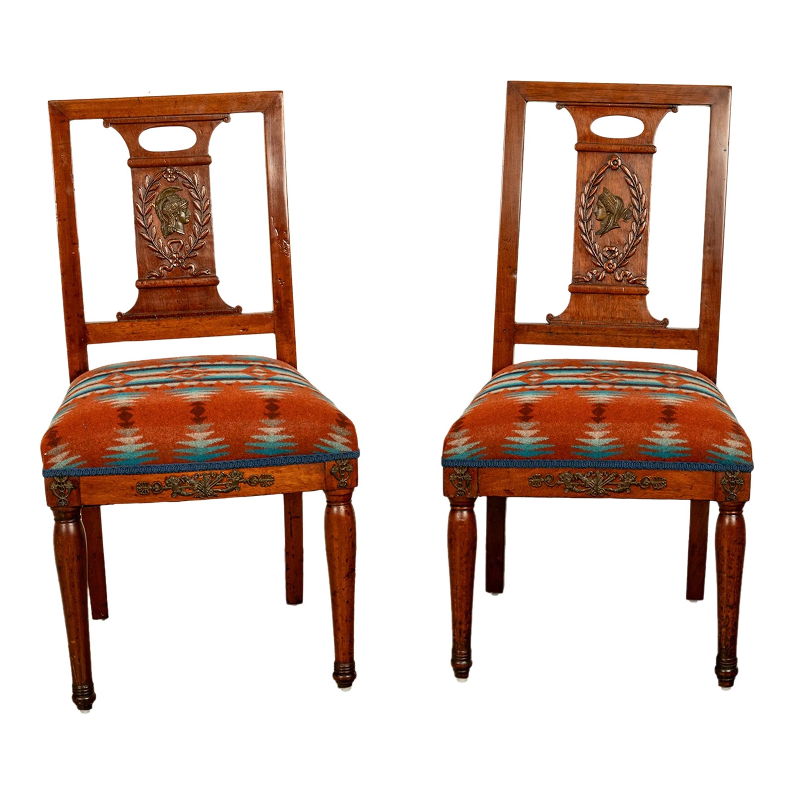 Early 19th Century Pair of French Restauration His & Hers Greco-Roman ...