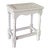 1970s Mid-Century Small White Painted Side Table | Chairish