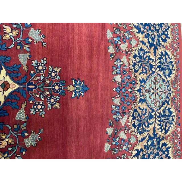 Antique Persian Kerman Area Rug 13'0" X 21'5" | Chairish