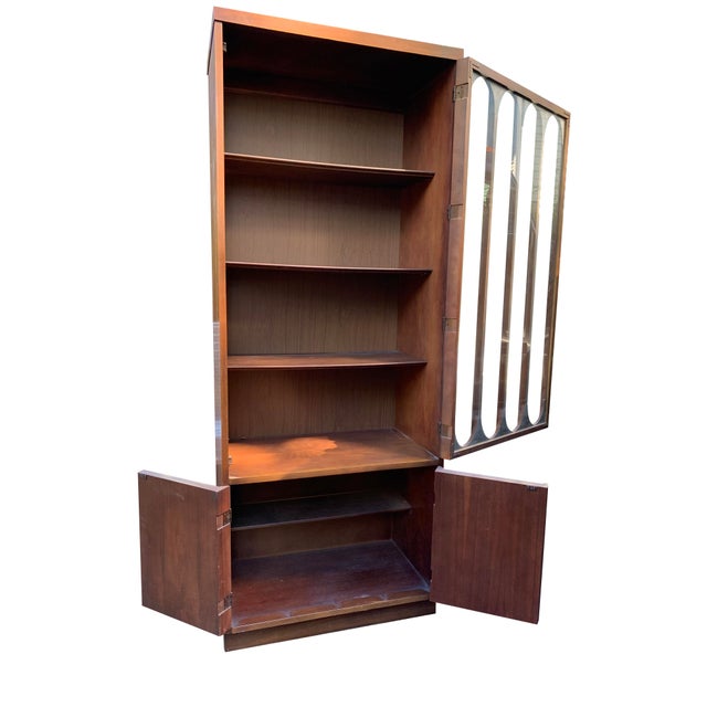 Kent Coffey Perspecta Brasilia Style Modern Bookcase Display Cabinet ...