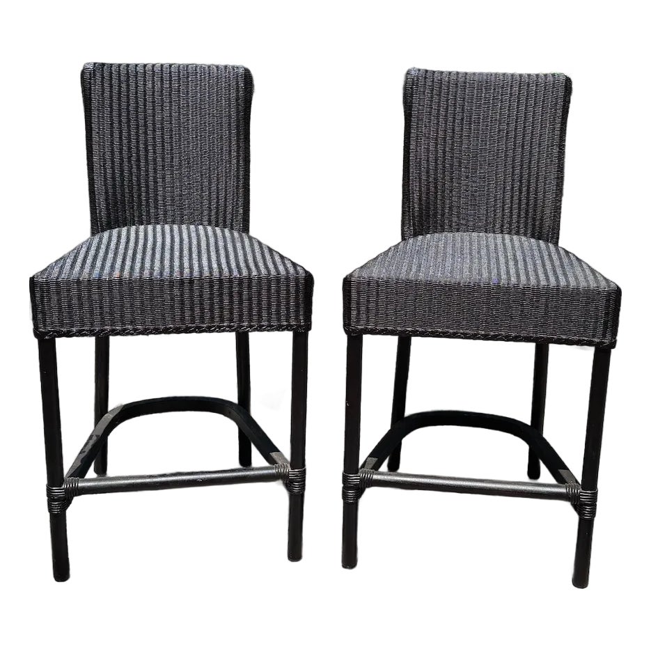 Loom Italia Bar Stools | Chairish