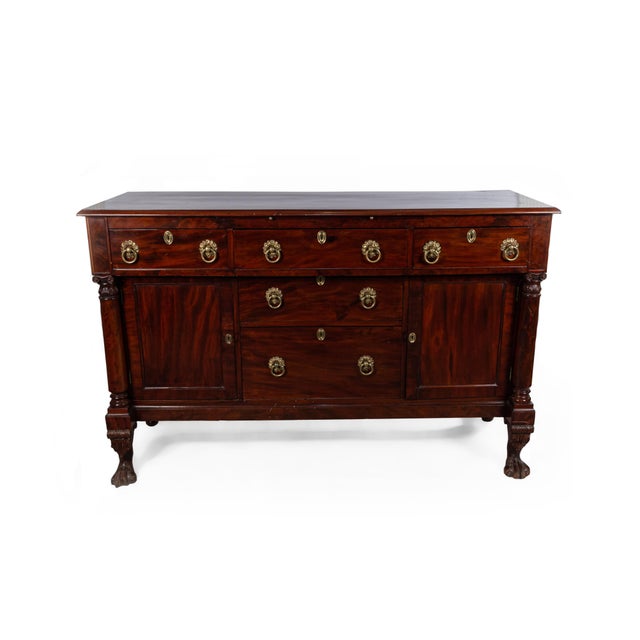 Mahogany sideboard buffet store