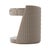 Leather Wrapped Side Table | Chairish