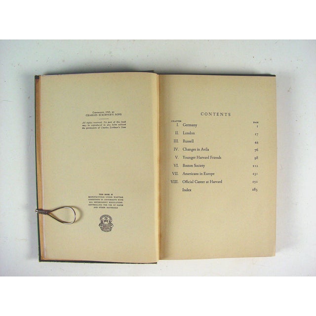 George Santayana The Middle Span Book | Chairish