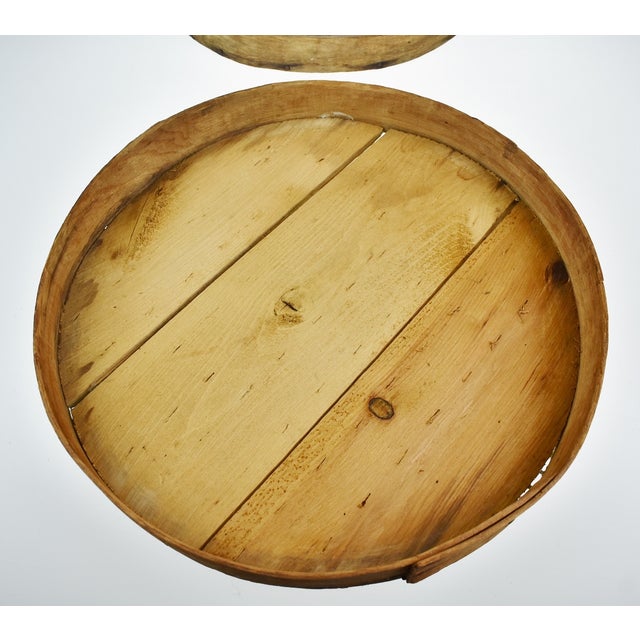 Antique 1883 Jr. Stables Co. Large Scale Wood Shaker Box | Chairish