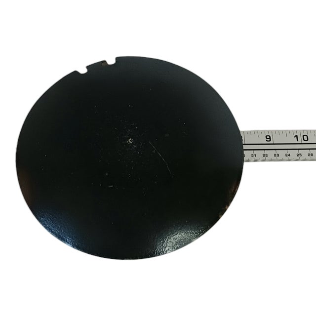 Mid-Century Enamel on Copper Catchall Ashtray Green With Abstract Rust ...