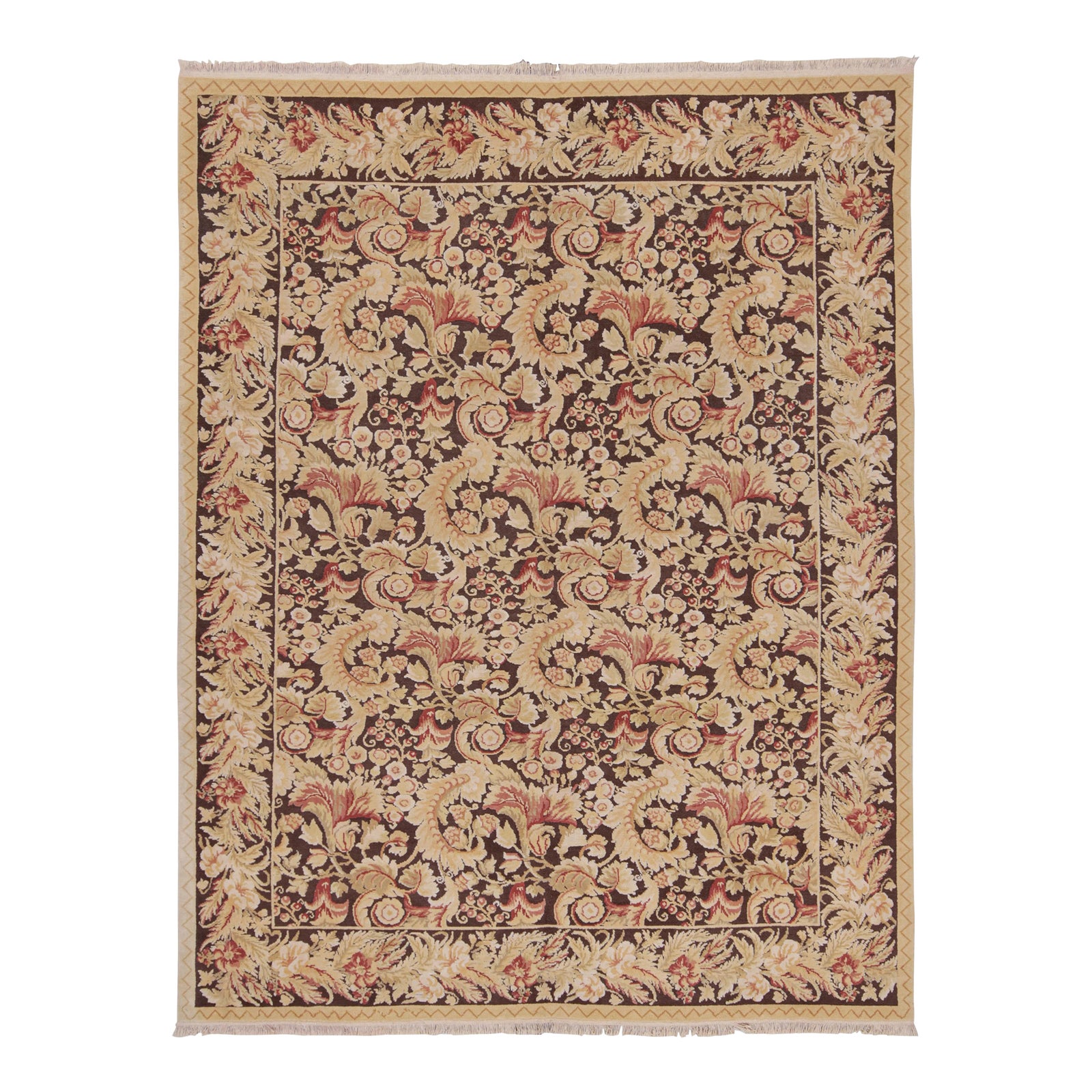 Rug & Kilim’s 18th-Century Bessarabian Inspired Beige Brown Wool Rug ...