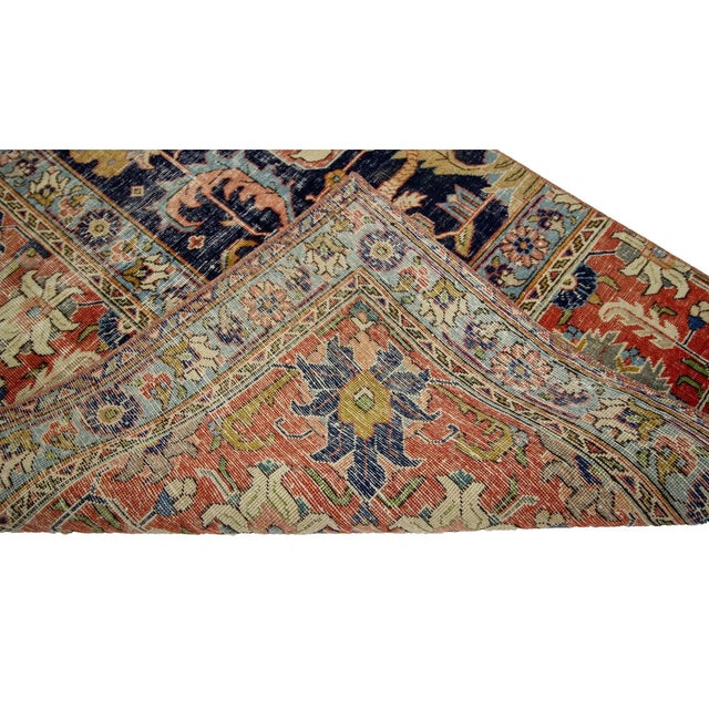 1960s Vintage Small Rug- 2′11″ × 3′9″ | Chairish