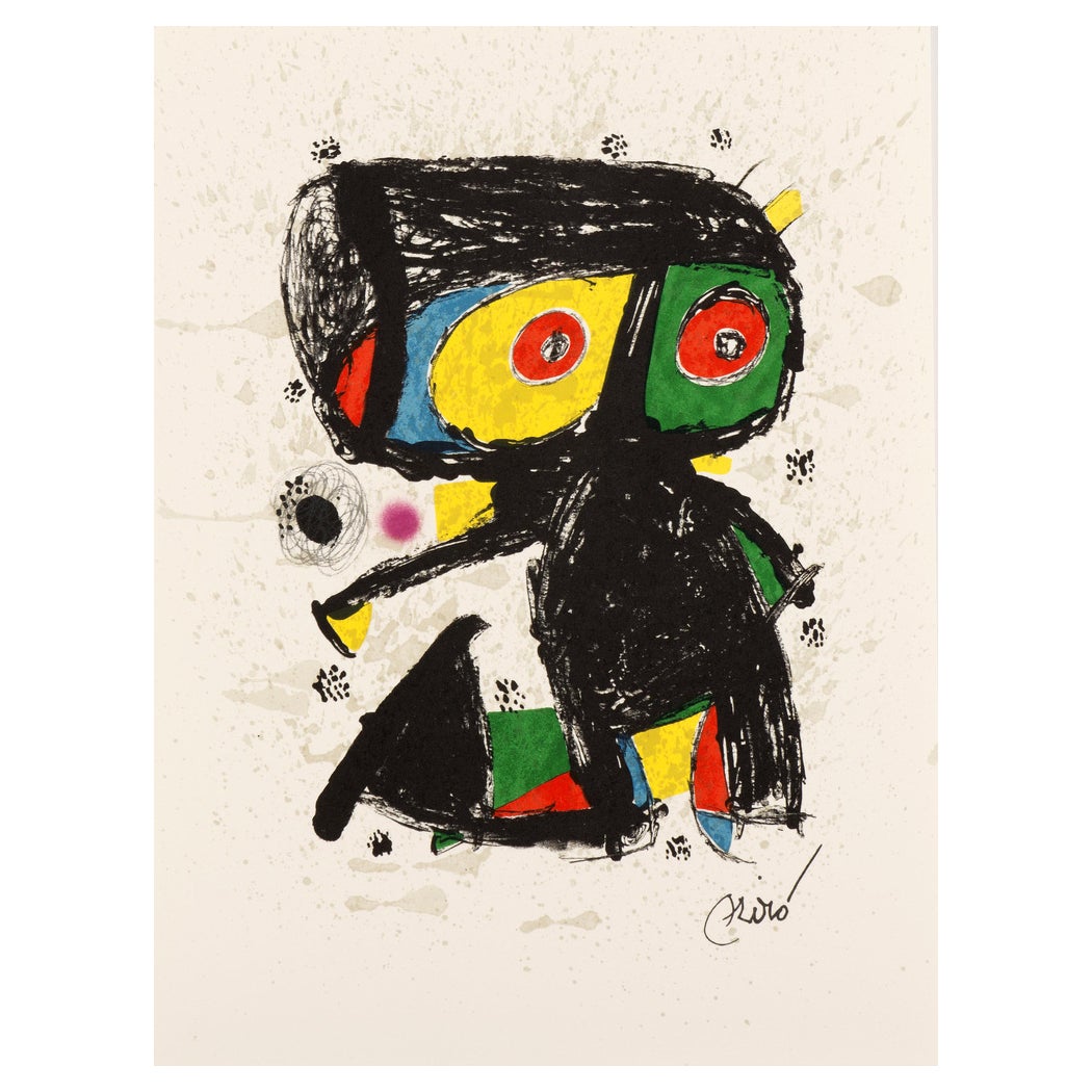 Joan Miró, 15 Ans Poligrafa, 1980, Original Lithograph | Chairish