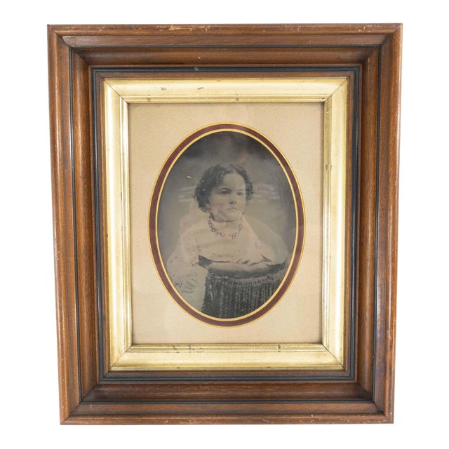 Victorian Walnut Eastlake Style Picture Frame | Chairish