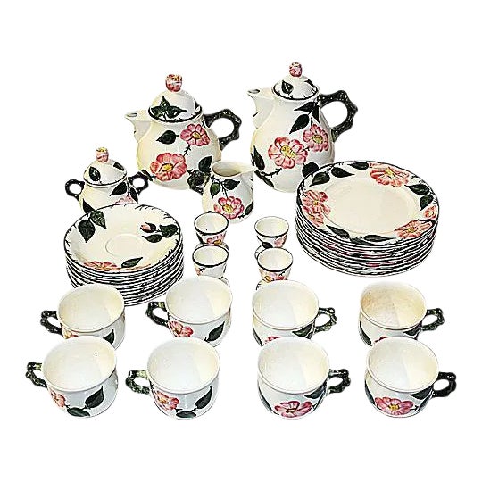 Villeroy & Boch Wild Rose Tea Set - Service for 8 | Chairish