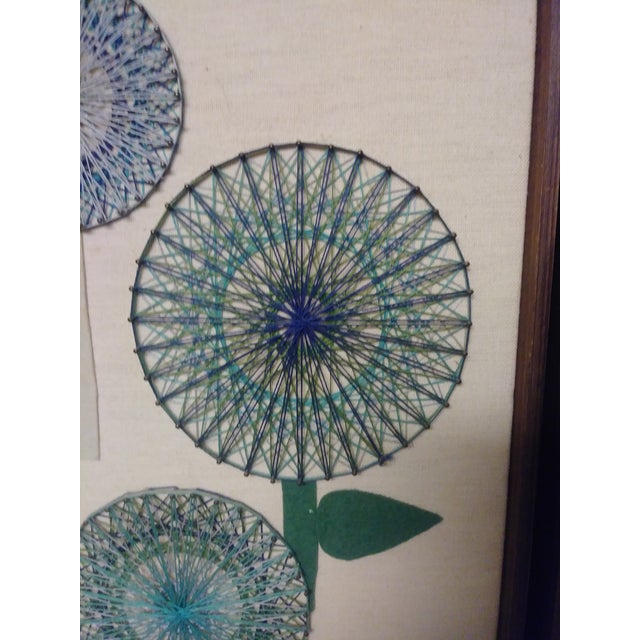 Vintage 60s Mid Century String Symmography Art - a Pair | Chairish