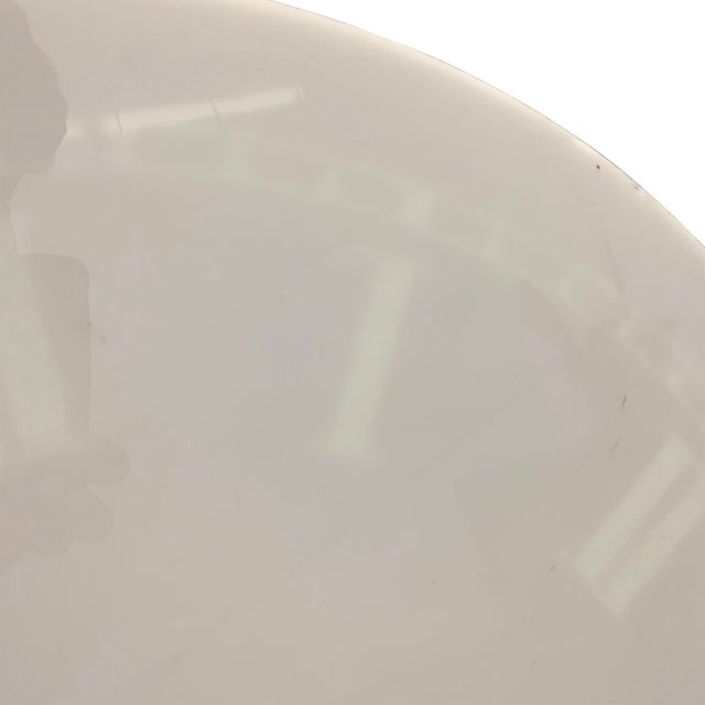 Large 19th Century Glass Clock Face | Chairish