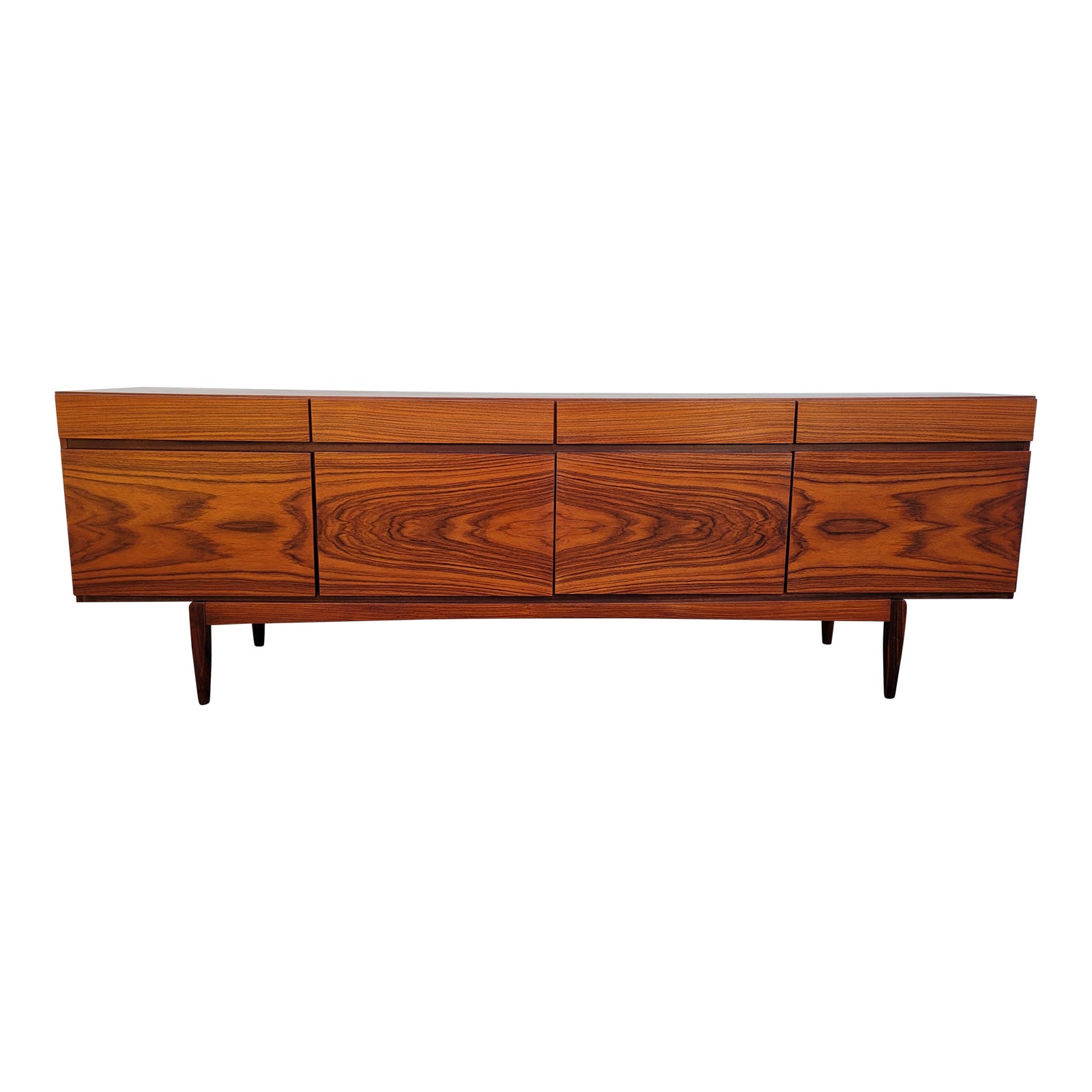 1960s Danish Rosewood Credenza by Ib Kofod-Larsen | Chairish