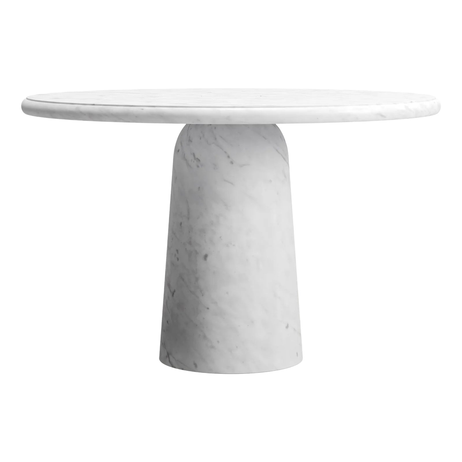 New Modern Dining Table in White Gioia Marble, Creator Ivan Colominas ...