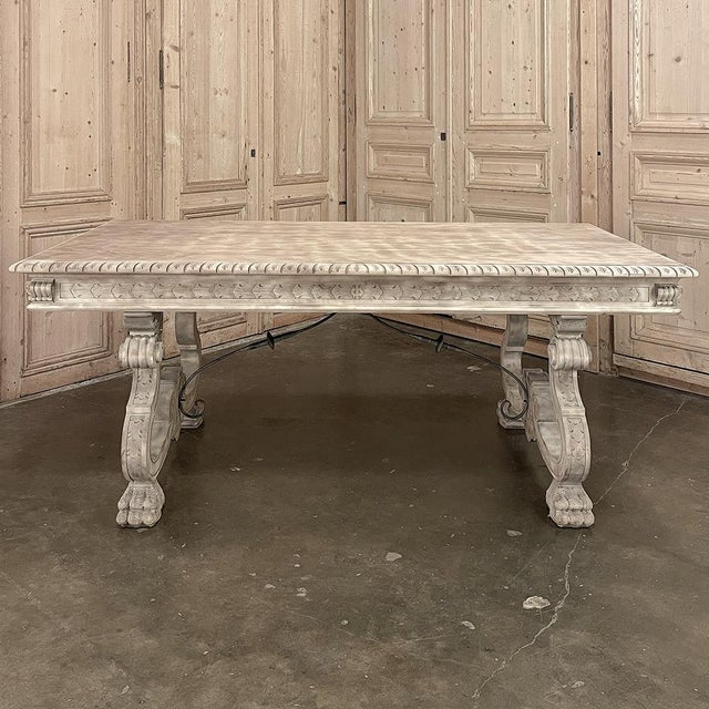 Vintage Spanish Renaissance Dining Table | Chairish