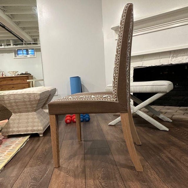 Harrison Higgins Parsons Chair in Lisa Fine Textiles | Chairish