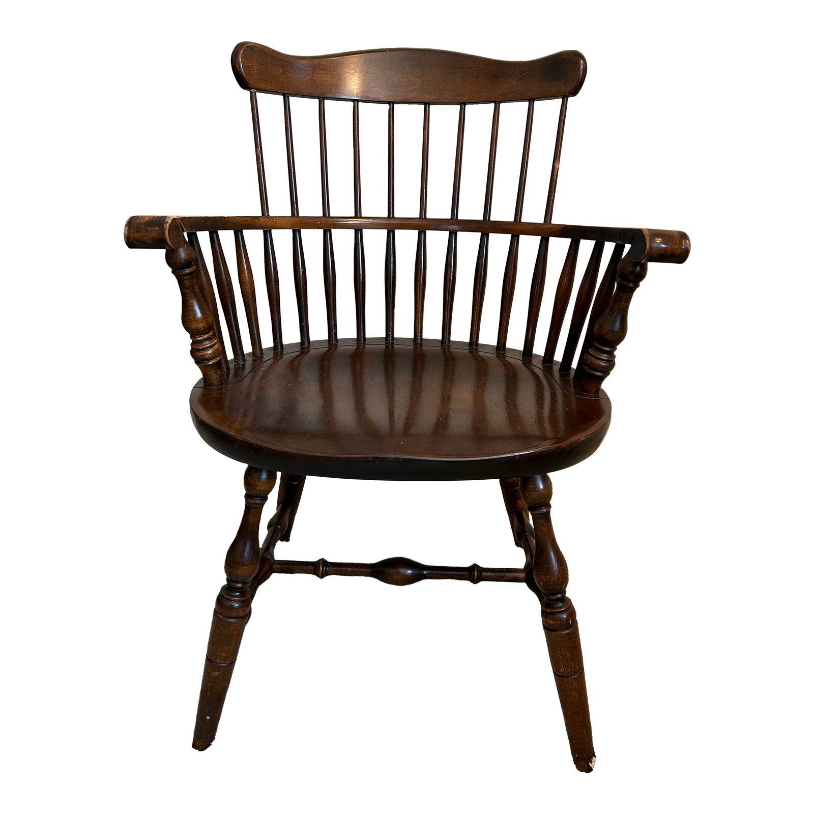 Late 18th Century Vintage S Bent & Bros Colonial Dark Solid Wood ...