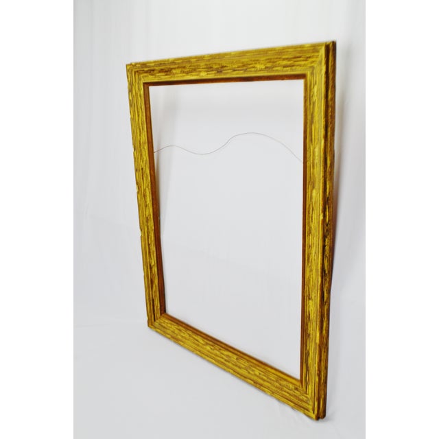 Vintage Large Scale Wood Frame | Chairish