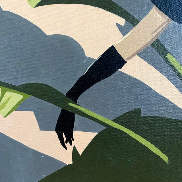 Lin Martinique Original Hollywood Regency Style Realist Figurative ...