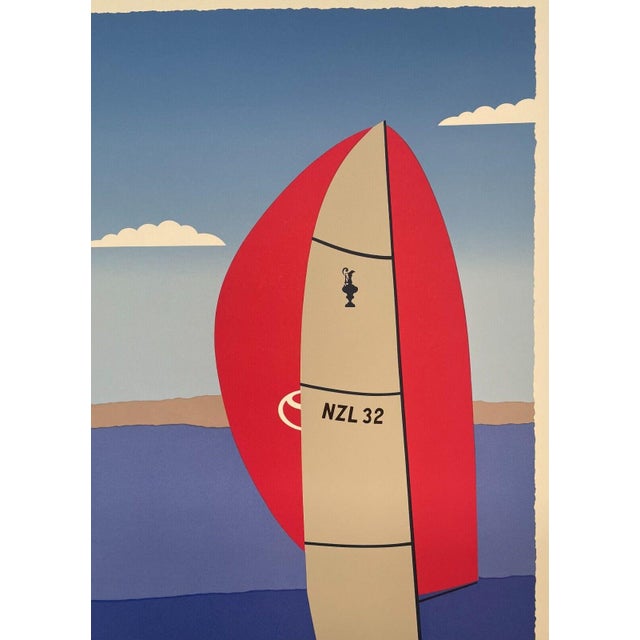 Original Dennis Conner 'america's Cup '95' Yachts Sailing Signed L/e ...