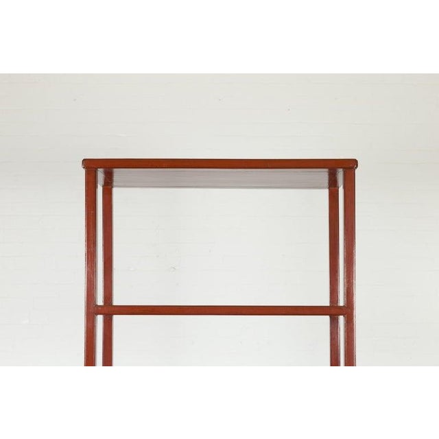 Early 20th Century Chinese Late Qing Dynasty Period Open Bookshelf with ...