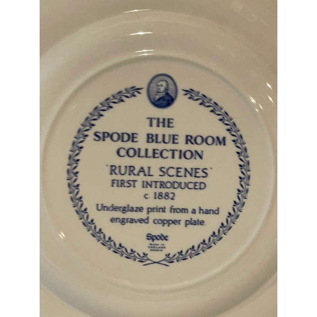 Spode Rural Scenes Plate | Chairish