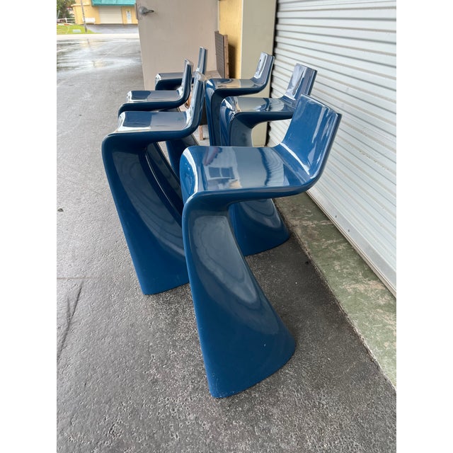 Late 20th Century Vondom Wing by A-Cero Outdoor Bar Stools-Set of 6 ...