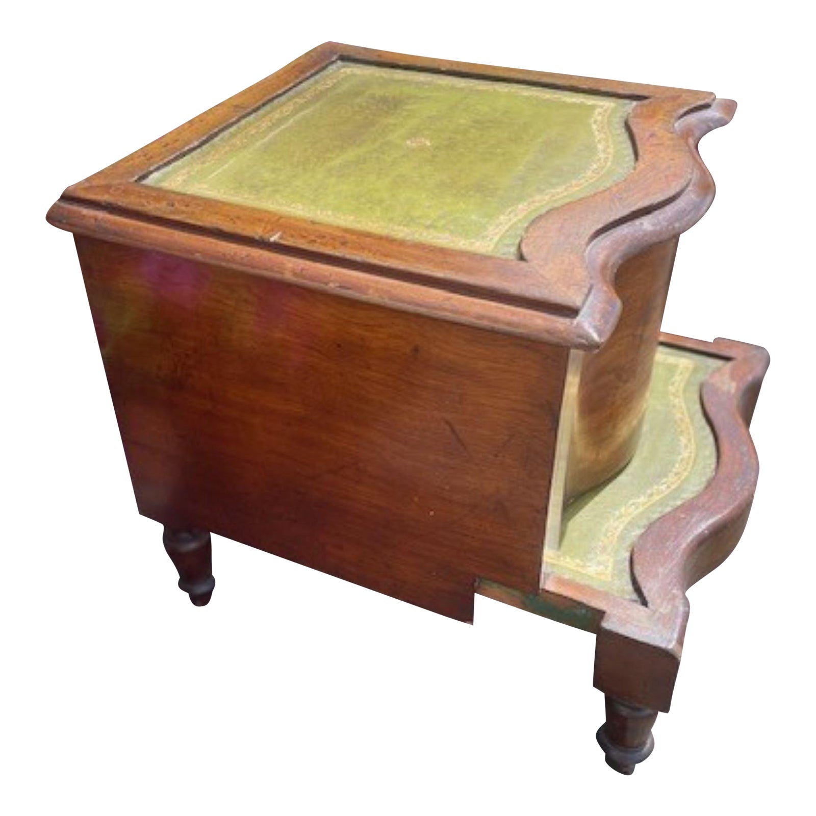 Antique English Bedside Commode Toilet | Chairish