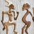 Vintage Large African Shadow Puppet Art Wooden Teak Art | Chairish