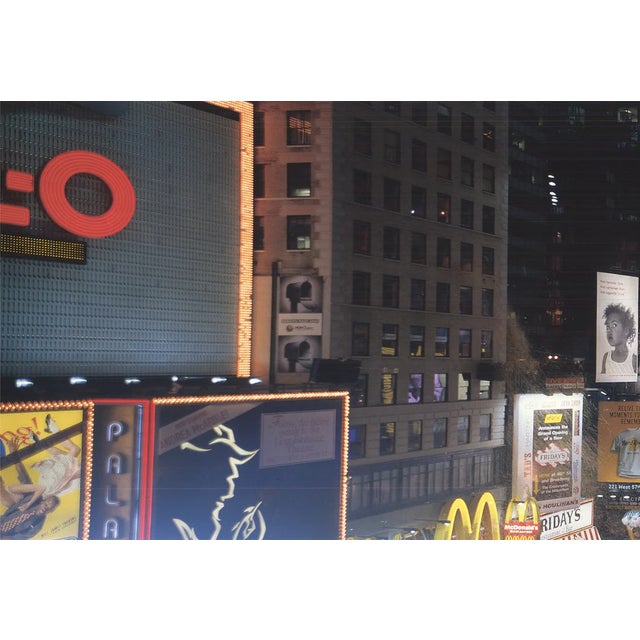 2000 James Blakeway 'Times Square' Offset Lithograph | Chairish