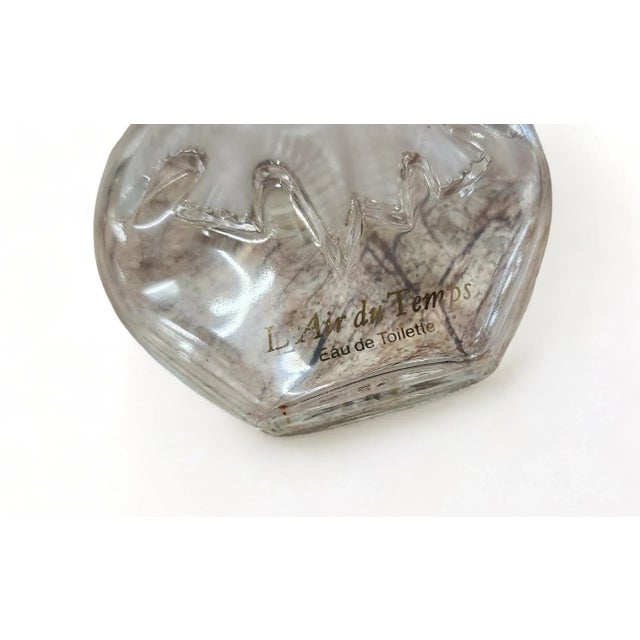 Small Vintage Lalique Crystal With Silver Cap Nina Ricci l'Air Du Temps ...
