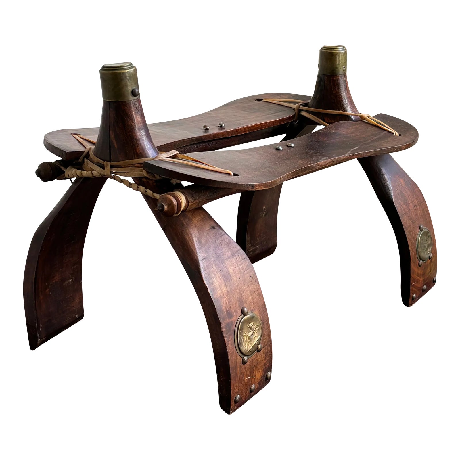 Mid-20th Century Middle Eastern Camel Saddle | Chairish