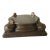 Late 20th Century Low Greek Column Pedestal With Acanthus Leaves | Chairish
