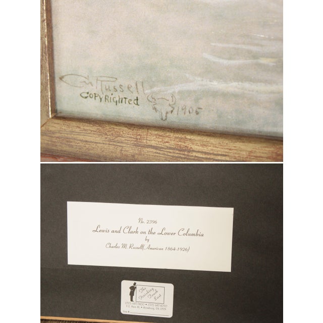 Late 20th Century Charles M. Russell 'Lewis and Clark on the Lower ...