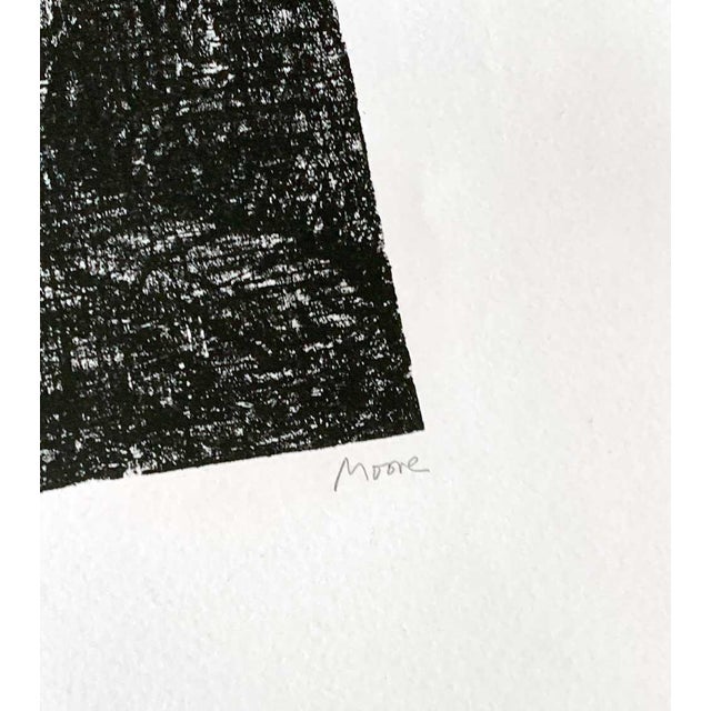 Henry Moore Hand Signed Lithograph Original" Thin Lipped..." with Frame ...