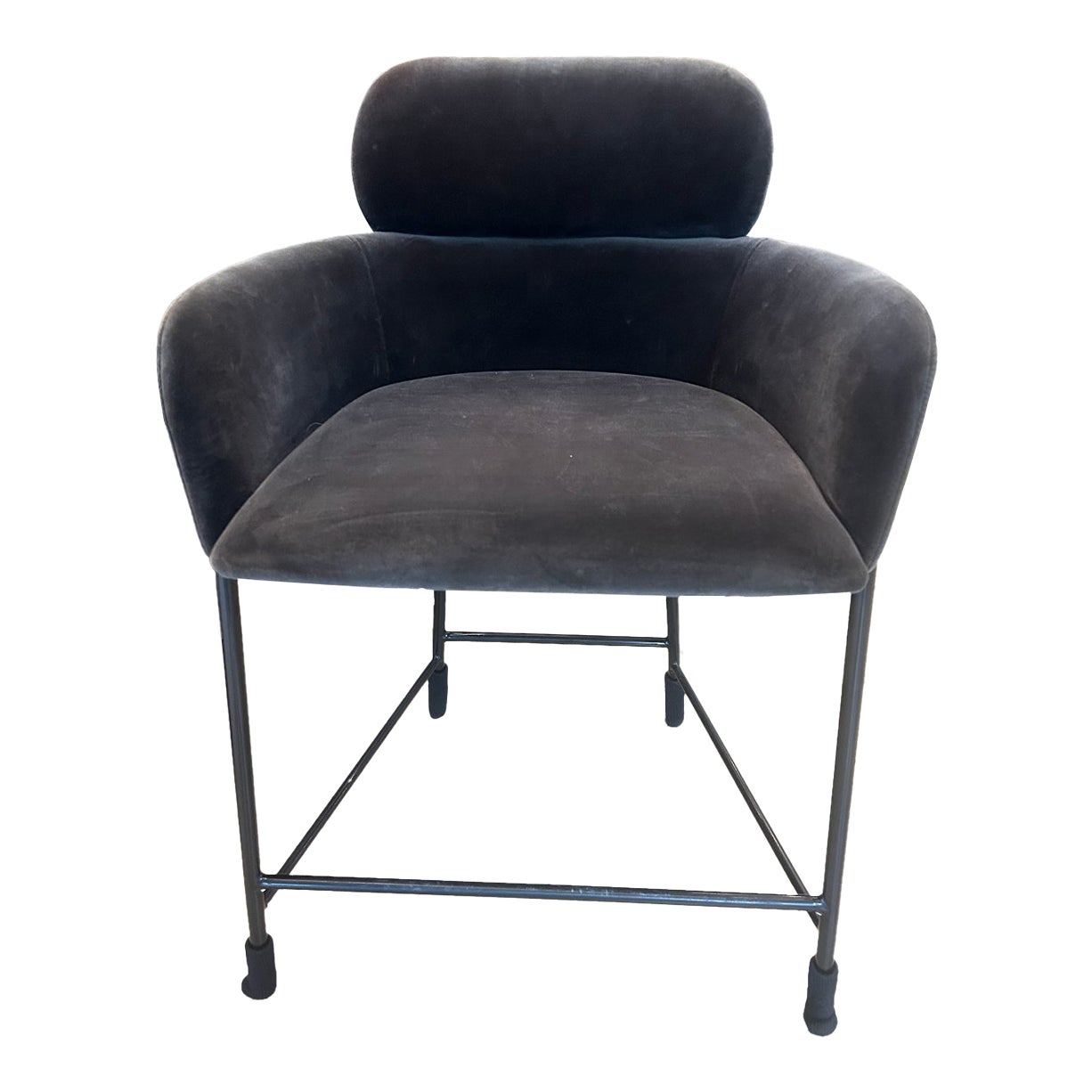 CB2 Azalea Mink Counter Stool | Chairish