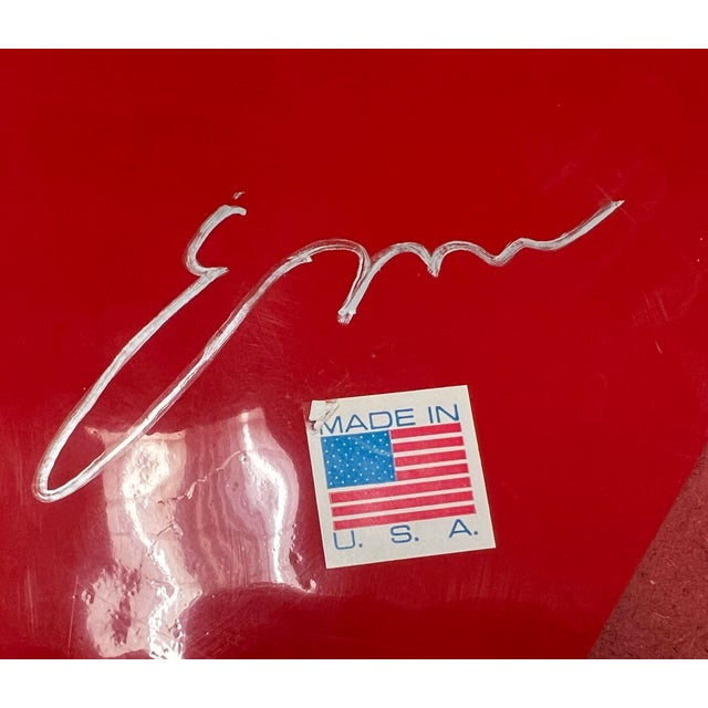 Asian Inspired Ceramic Plate + Iron Stand | Chairish