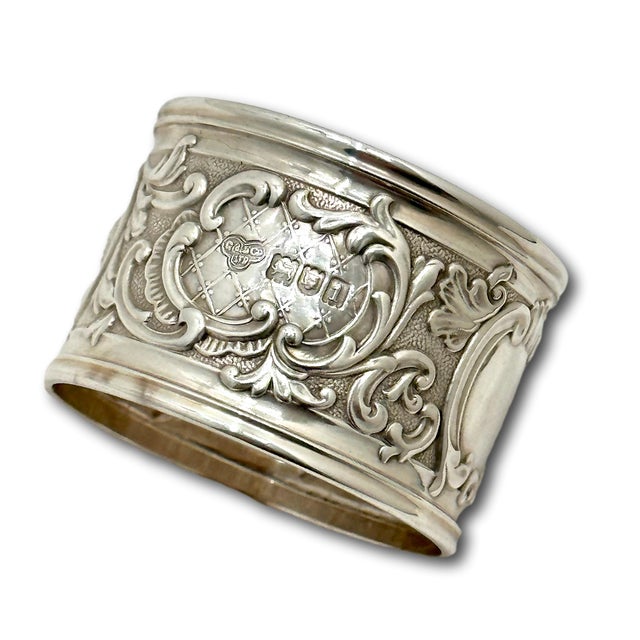 Outstanding Antique Fancy Rococo Style London England Sterling Silver ...