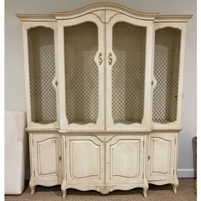 Vintage French Provincial Cabinet | Chairish