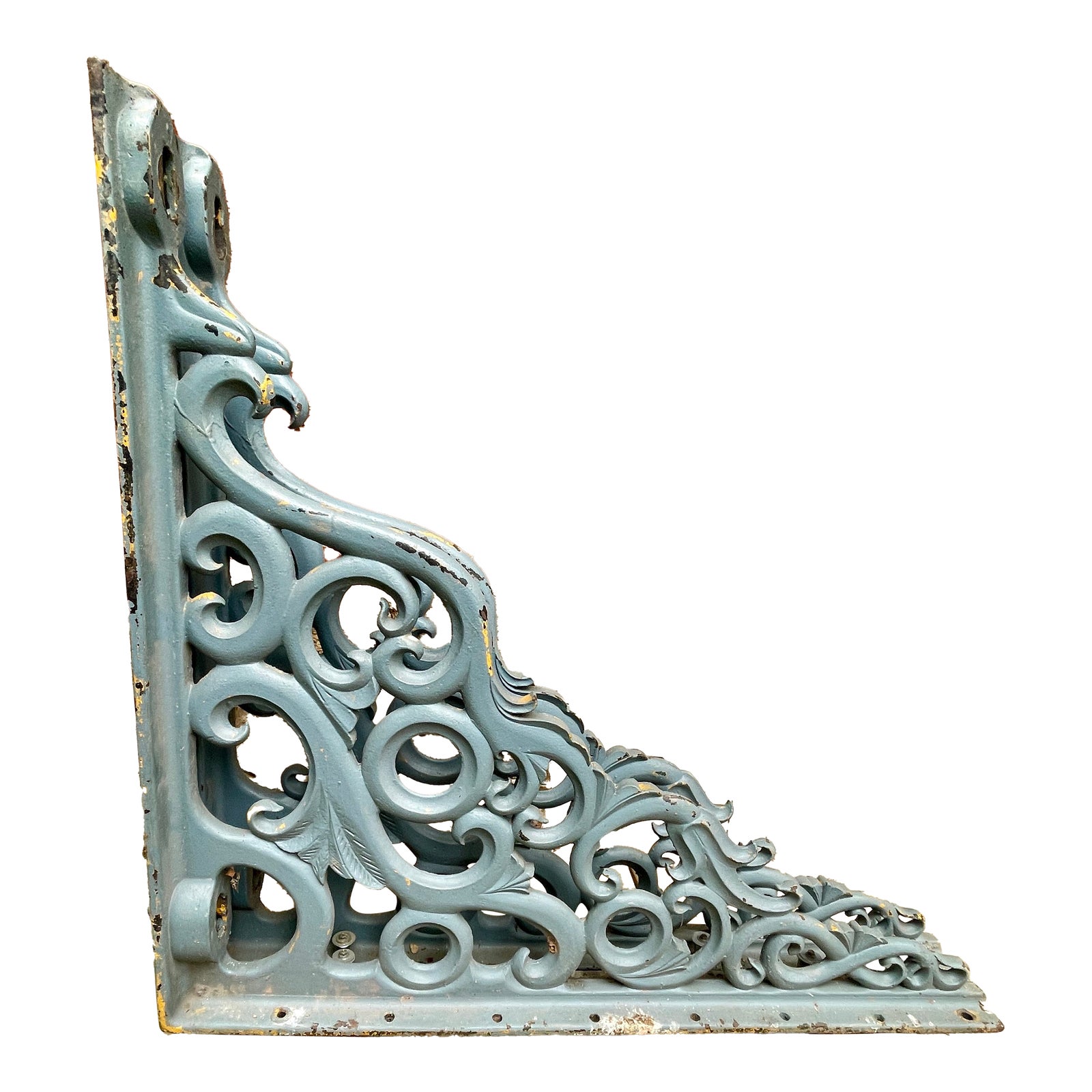 Set 2 of Matching Architectural Cast Iron Brackets Corbel Victorian ...