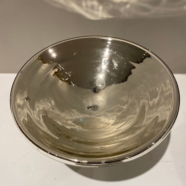 Antique Victorian Mercury Glass Footed Bowl | Chairish Antique Victorian Mercury Glass Footed Bowl | Chairish