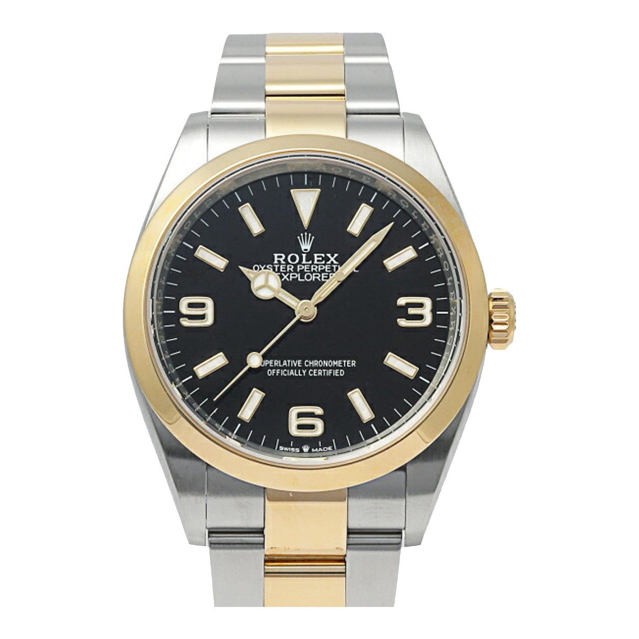 Rolex Explorer 36 124273 Black Dial Watch Men's | Chairish