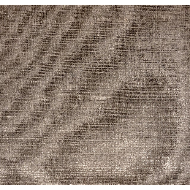 Designers Guild "Kintore" Flax Silver Slubbed Chenille- 7 Yards | Chairish