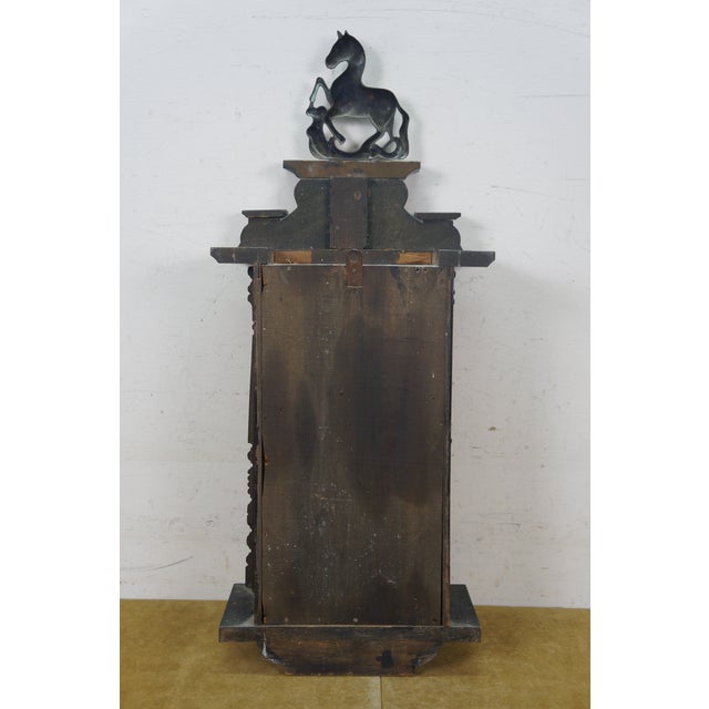 Mid 20th Century Mastery Kyoritu Mahogany Copper Horse Equestrian ...